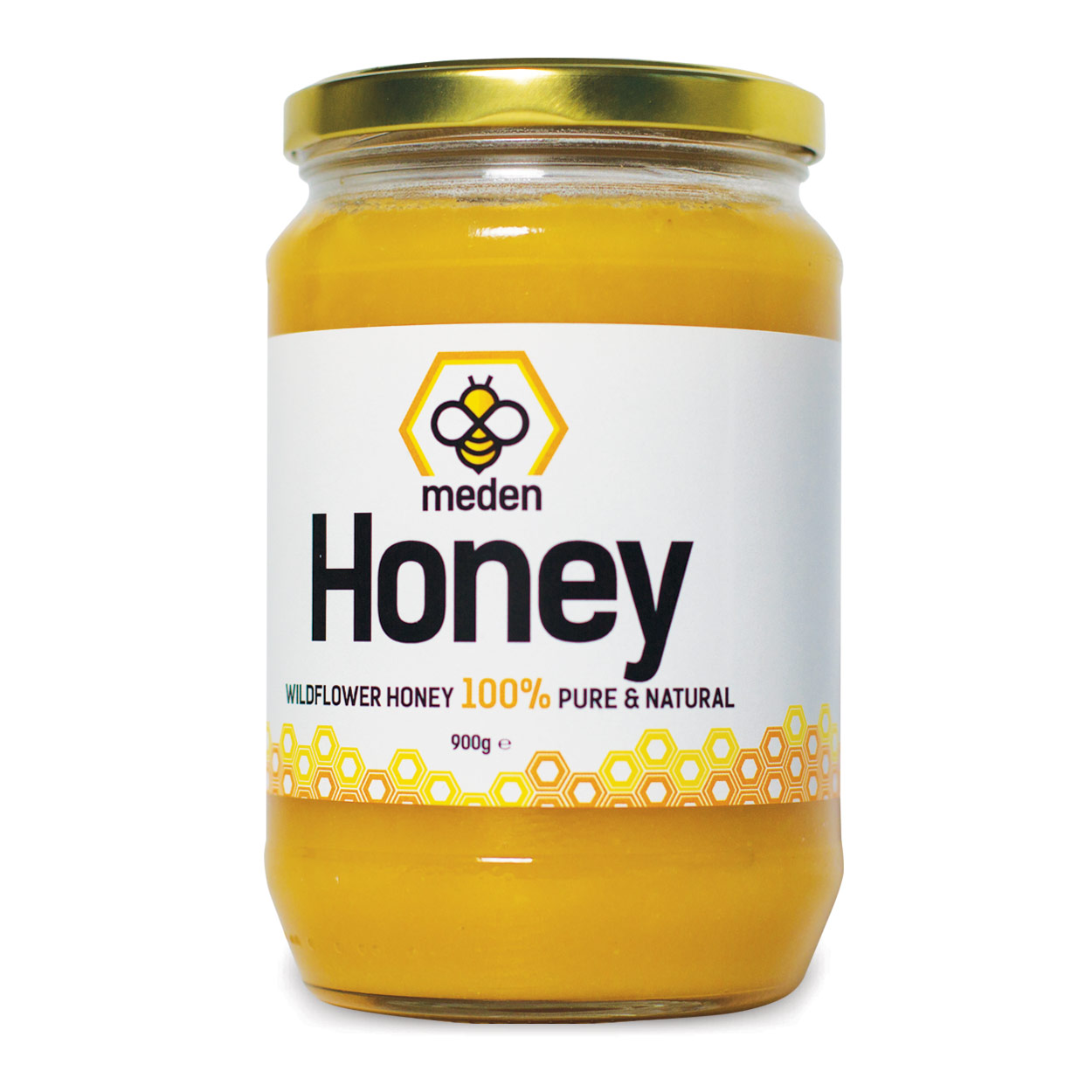 Pure Raw Organic Honey 900g – Meden Farm UK